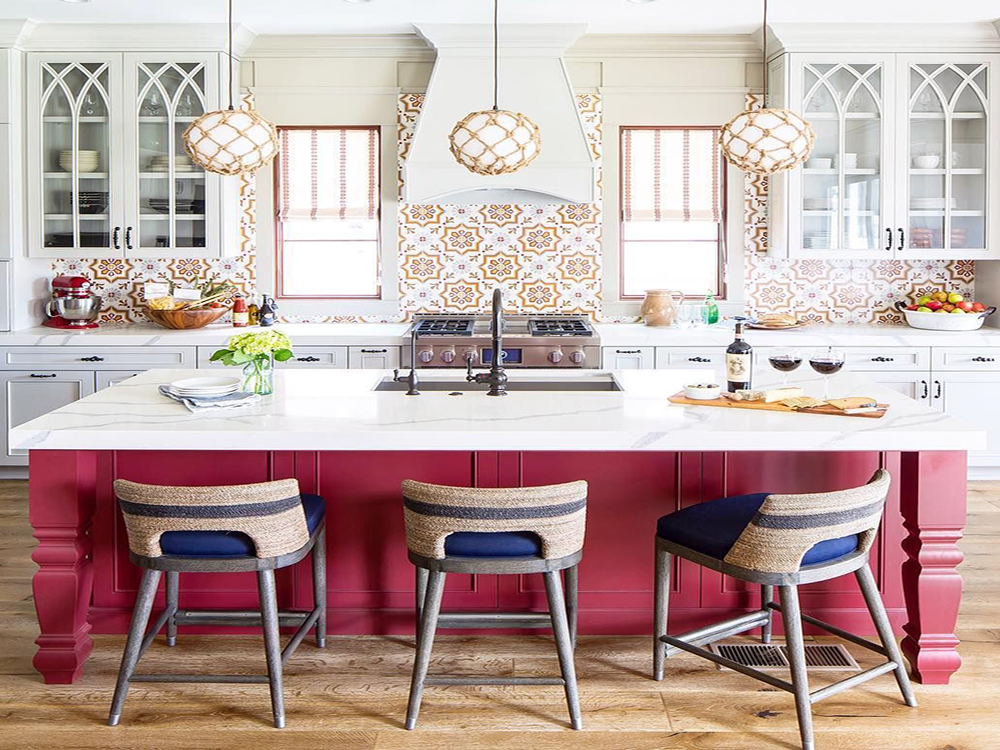 Red Kitchen Islands Design 73 Kitchen Island Ideas To Elegantly Anchor